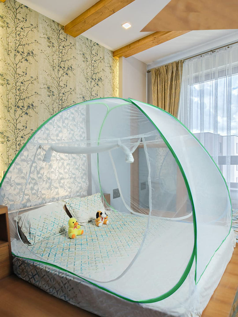 Evafly Mosquito Net for Double Bed | King Size Foldable Machardani – GB ...