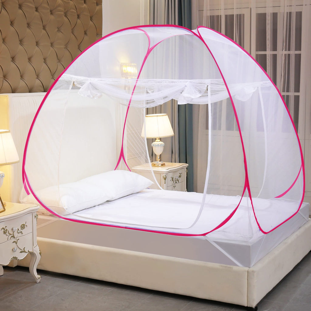 Classic Mosquito Net for King Size Double Bed | Foldable Machardani ...